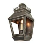 Brass Period Outdoor Lighting | Vintage Brass Garden Lights