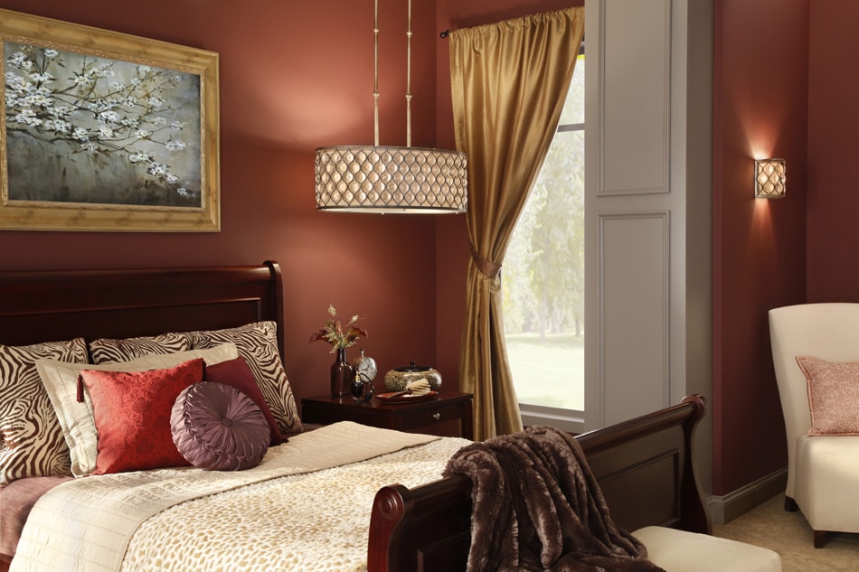 Feiss Lucia 3 Light Burnished Silver Oval Drum Crystal Pendant FE/LUCIA/P/A