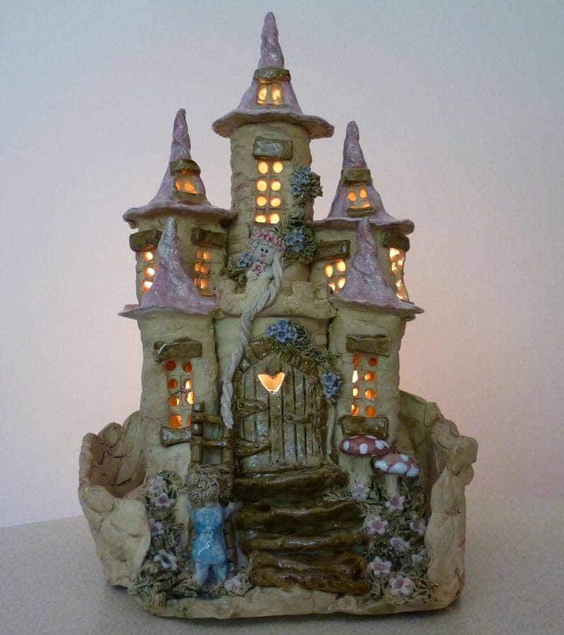 Rapunzel Exclusive Handmade Magical Castle Child's Bedroom Night Light