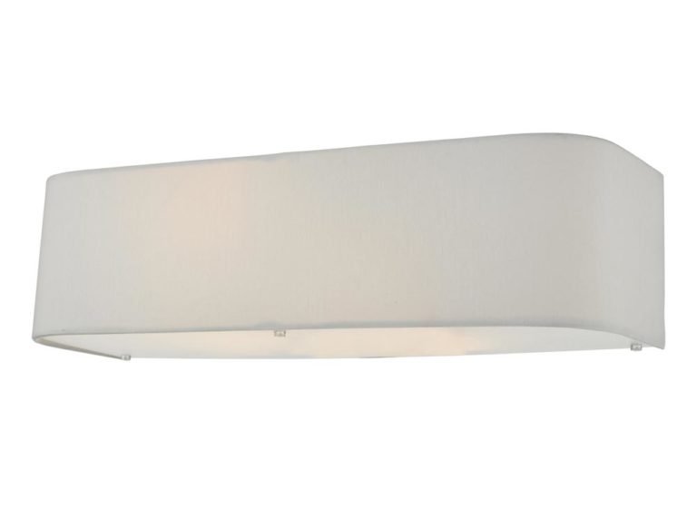 Dar Ronda 40cm White Drum Easy Fit Pendant Shade With Diffuser | RON652