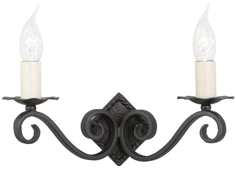 Wrought Iron Wall Lights | Gothic Wall Light