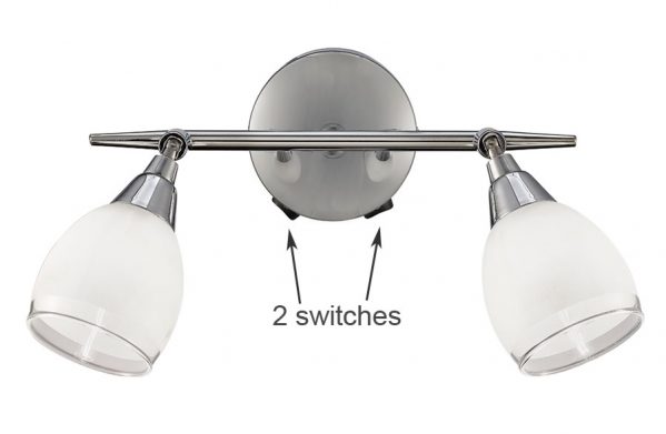 Switched Wall Lights | Pull Cord Wall Lighting with Switches