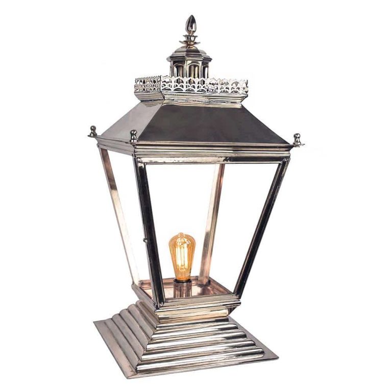 Brass Period Outdoor Lighting | Vintage Brass Garden Lights