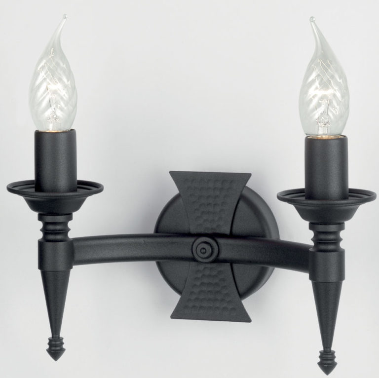 Wrought Iron & Gothic Wall Lights Lighting - Stunning Range in Wrought Iron